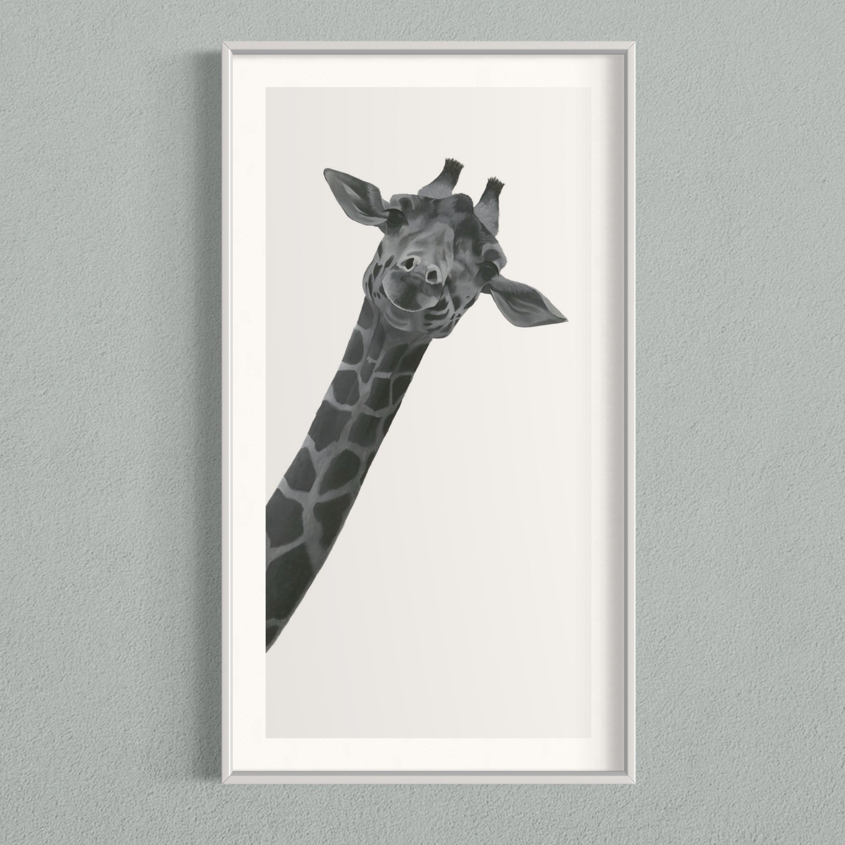 Gerald the Giraffe | Whimsical Animal Art | Reflections By Megan ...