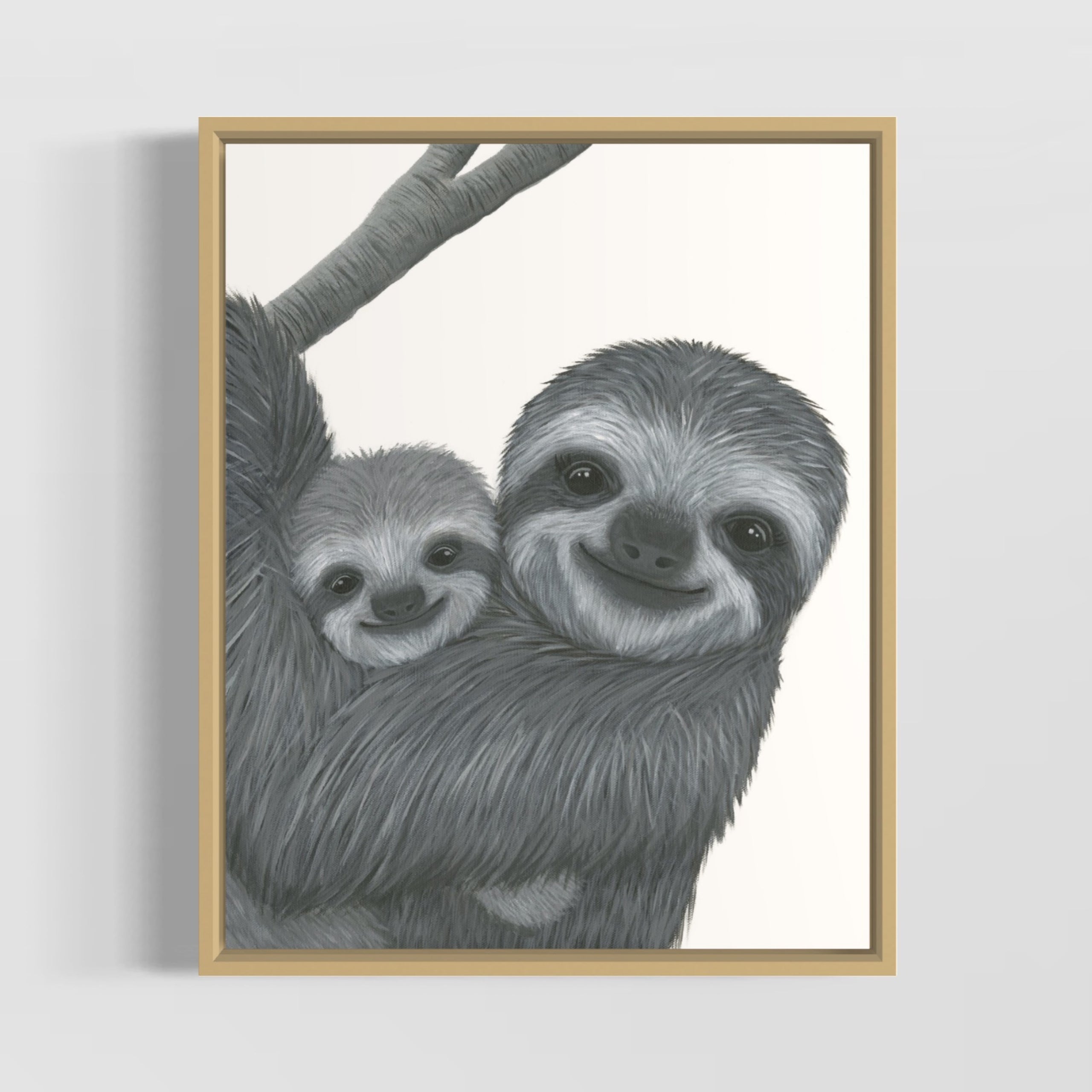 Cute Sloth Art