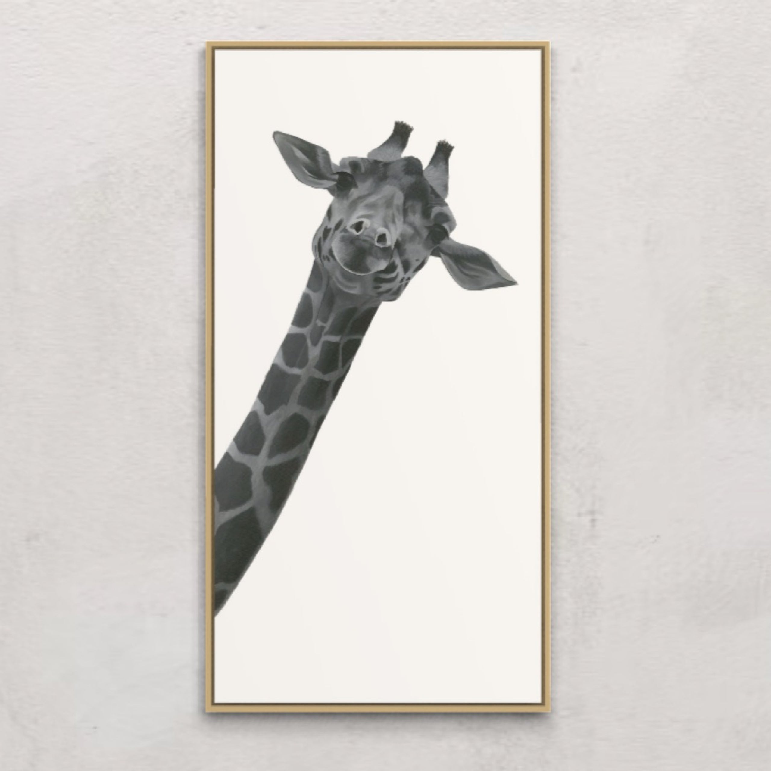 Gerald the Giraffe | Whimsical Animal Art | Reflections By Megan ...